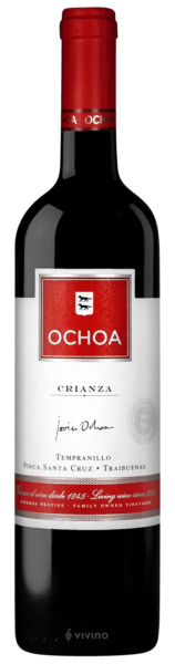 Bodegas Ochoa Finca Santa Cruz Tempranillo Crianza | Vivino US