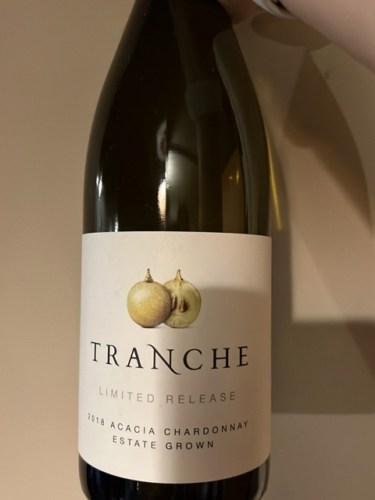 Tranche Estate Grown Limited Release Acacia Chardonnay | Vivino US