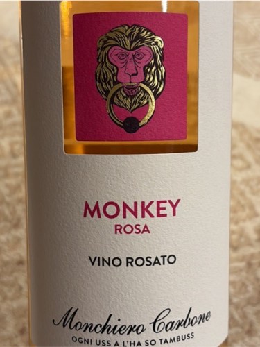 Monchiero Carbone Monkey Rosa Rosato | Vivino US
