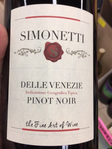 2016 Simonetti Pinot Noir | Vivino US