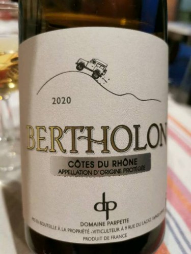 2020 Parpette Cédric Bertholon Côtes-du-Rhône | Vivino US