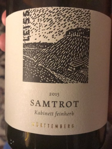 Leiss Samtrot Kabinett Feinherb | Vivino Brasil