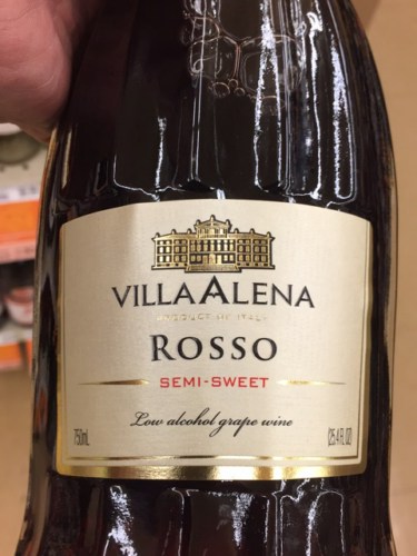 Villa Alena Semi-Sweet Rosso | Vivino US