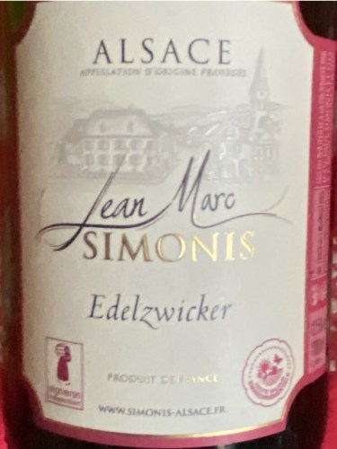 Jean-Marc Simonis Edelzwicker | Vivino US