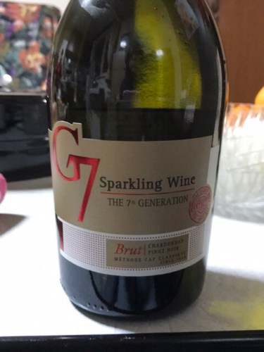 The 7th Generation - G7 Chardonnay - Pinot Noir Brut | Vivino United States