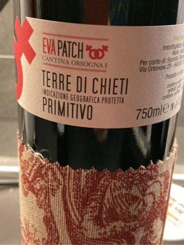 Orsogna Eva Patch Primitivo | Vivino US