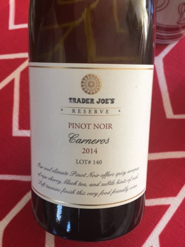 Trader Joe's Pinot Noir Reserve Lot #109 | Vivino US
