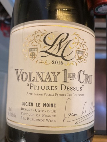 Lucien le Moine Volnay 1er Cru 'Pitures Dessus' | Vivino English