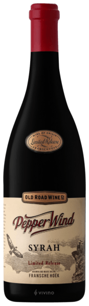 Old Road Wine Pepper Wind Limited Release Syrah | Vivino Deutschland