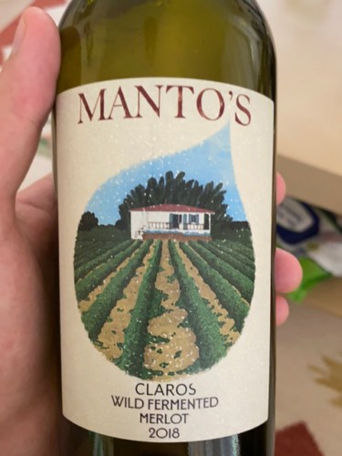 Claros Manto's Wild Fermented Merlot | Vivino US