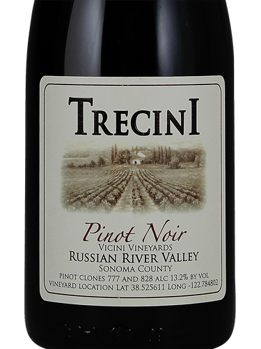 Trecini Vicini Vineyards Pinot Noir | Vivino US