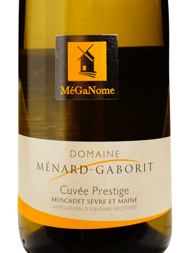 Domaine Menard Gaborit MéGaNome Cuvée Prestige Muscadet Sévre et Maine ...
