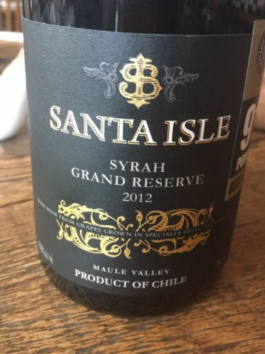 Santa Isle Syrah Grand Reserve | Vivino English