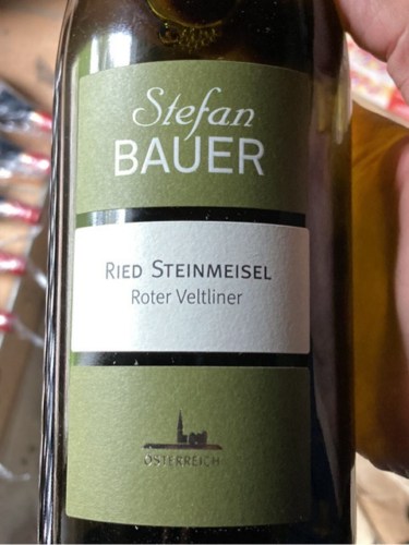 Stefan Bauer Ried Steinmeisel Roter Veltliner | Vivino US