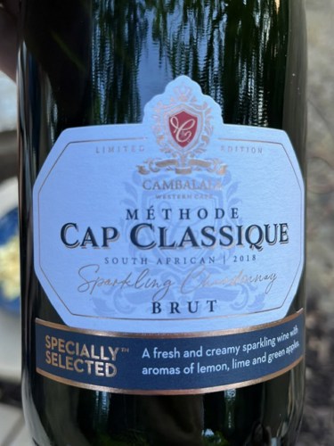 Cambalala Limited Edition Specially Selected Methode Cap Classique ...