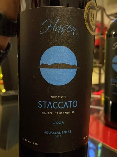 Hasen Staccato Malbec - Tempranillo | Vivino US