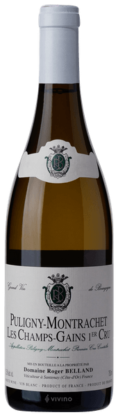 Domaine Roger Belland Puligny-Montrachet 1er Cru 'Les Champs Gains ...