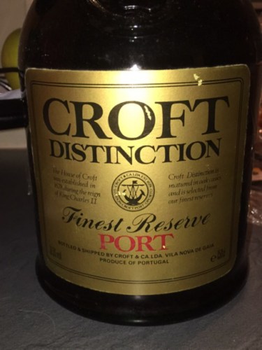 N.V. Croft Distinction Finest Reserve Ruby Port | Vivino US