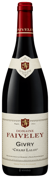 Domaine Faiveley Givry Champ Lalot Rouge | Vivino US