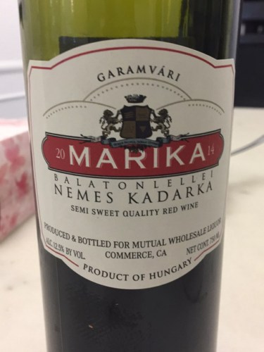 Garamvári Szőlőbirtok Marika Merlot | Vivino US