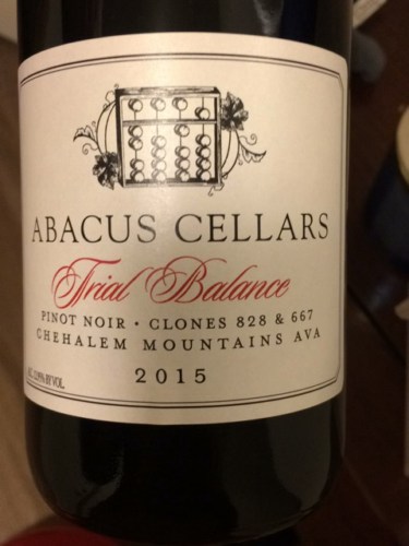 Abacus Cellars Trial Balance Pinot Noir | Vivino US