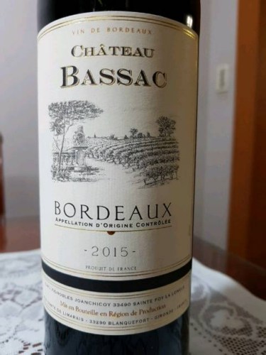 Château Bassac Bordeaux | Vivino US