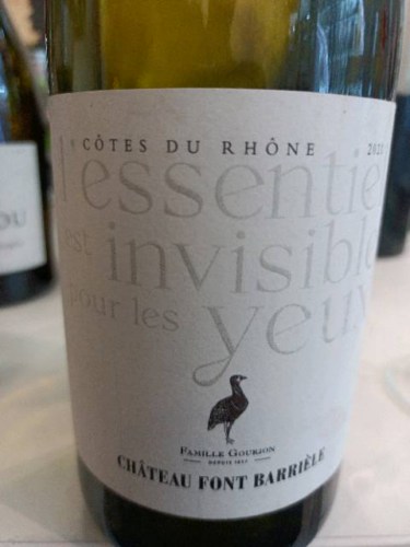 Famille Gourjon Château Font Barrièle Côtes du Rhône | Vivino US