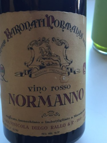 Diego Rallo Baronati Normanni Normanno Rosso | Vivino US
