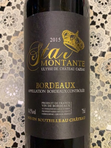 Domaine de Cazeau et Perey Star Montante Ulysse de Château Cazeau ...