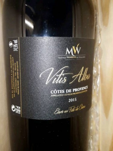 La Vidaubanaise Vitis Alba Côtes de Provence | Vivino Français
