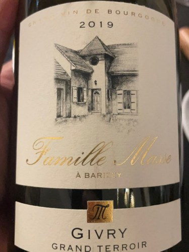 2019 Domaine Masse Givry Grand Terroir | Vivino US