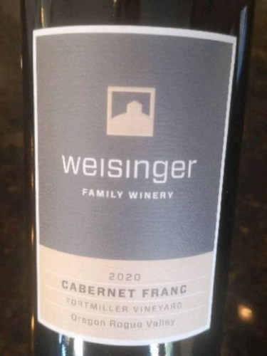 Weisinger Fortmiller Vineyard Cabernet Franc | Vivino US