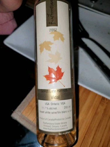 Featherstone Estate Select Late Harvest Vidal | Vivino US Featherstone Estate Select Late Harvest Vidal | Vivino US