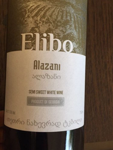 Elibo Alazani (ალაზანი) Semi Sweet White | Vivino US