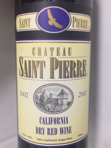 St. Pierre California Dry Red Wine | Vivino US