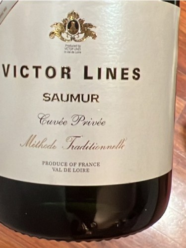 2017 Victor Lines Cuvée Prestige Demi-Sec Premium Saumur Brut | Vivino US