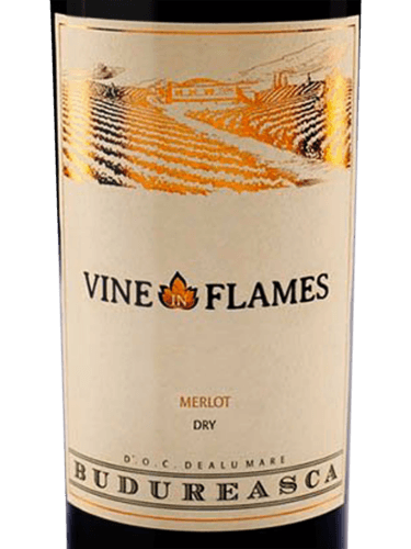 Budureasca The Vine in Flames Merlot Dry | Vivino 日本