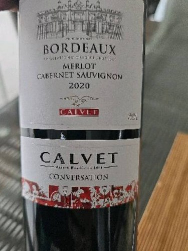 2020 Calvet Merlot - Cabernet Sauvignon Bordeaux | Vivino US