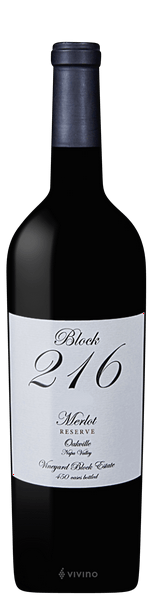 Vineyard Block Estate Block 216 Reserve Merlot | Vivino English