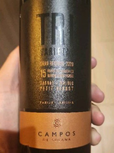 Campos de Solana Tri Varietal Gran Reserva Tinto | Vivino Australia