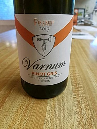 Varnum Fir Crest Vineyard Pinot Gris | Vivino US