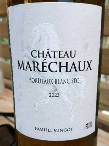 Vignoble Mingot Château Maréchaux Bordeaux Blanc Sec | Vivino US