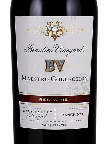 Beaulieu Vineyard (BV) Maestro Collection Red Blend | Vivino
