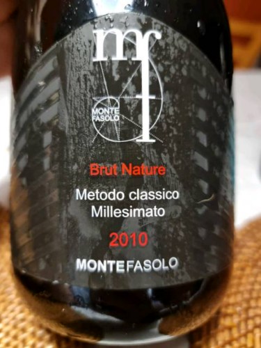Monte Fasolo Millesimato Brut Nature | Vivino US