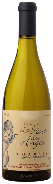 Jean-Pierre Grossot Chablis Cuvée La Part des Anges | Vivino Français