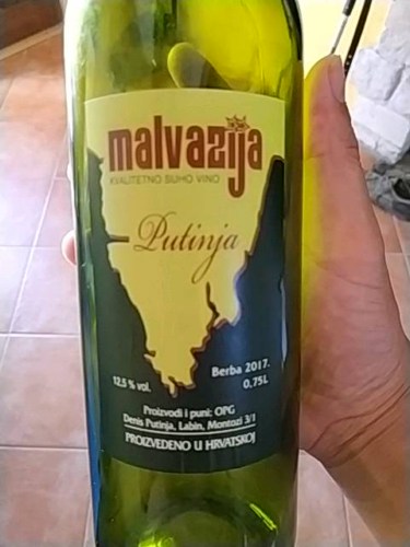 Putinja Malvazija | Vivino English