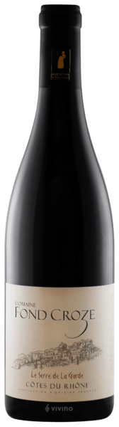Domaine Fond Croze La Serre de la Garde Côtes du Rhône | Vivino English
