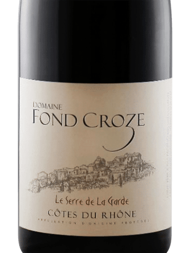Domaine Fond Croze La Serre de la Garde Côtes du Rhône | Vivino English