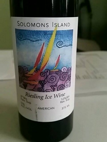 Solomons Island Winery Riesling Icewine | Vivino Brasil