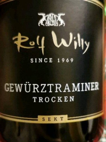 Rolf Willy Gewürztraminer Trocken Sekt | Vivino US